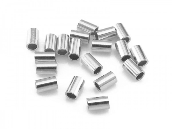 Silver Crimp Beads | Sterling Silver Crimp Tubes | The Curious Gem