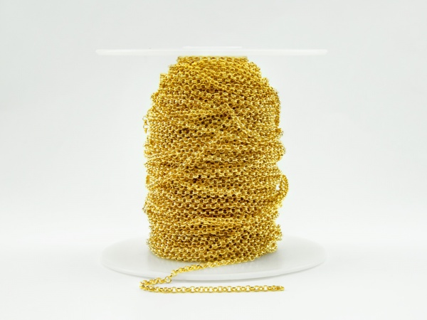 Gold Filled Loose Chain For Jewellery Making | The Curious Gem