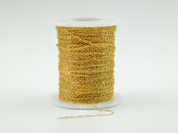 Gold Filled Loose Chain For Jewellery Making | The Curious Gem