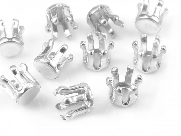 Sterling Silver Settings For Jewellery Making | The Curious Gem