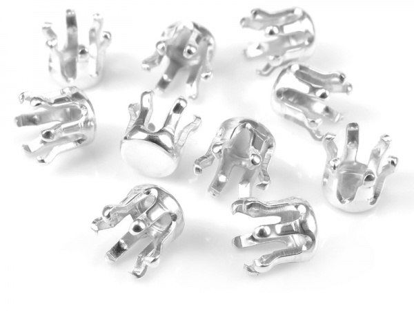 Sterling Silver Settings For Jewellery Making | The Curious Gem