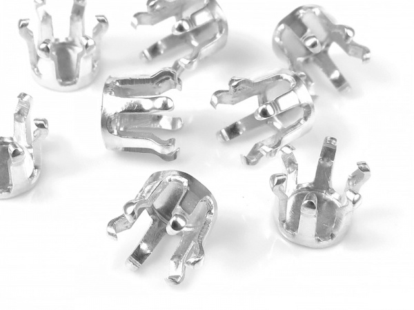 Sterling Silver Settings For Jewellery Making | The Curious Gem