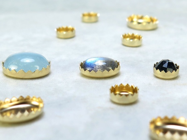 14K Gold Settings | Gold Settings | The Curious Gem