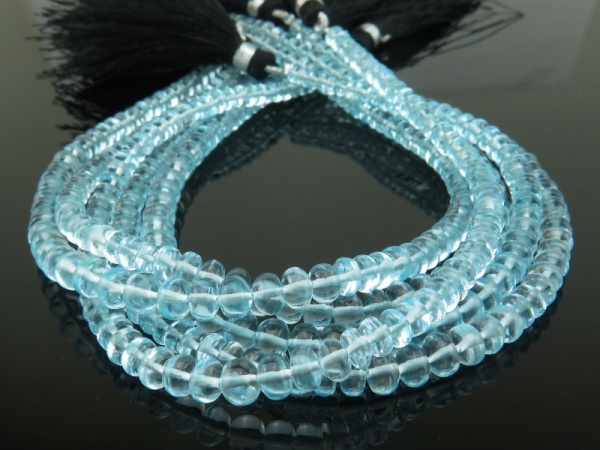 Wholesale Sky Blue Topaz Beads | The Curious Gem