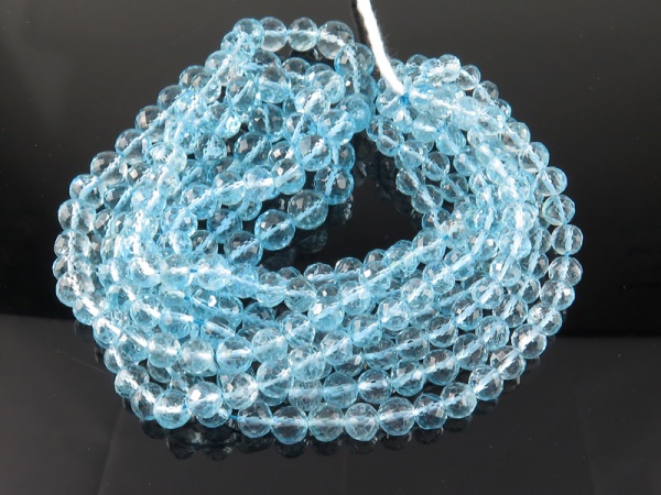 Wholesale Sky Blue Topaz Beads | The Curious Gem