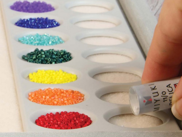 24 Compartment Bead Sorter ~ Pack of 2