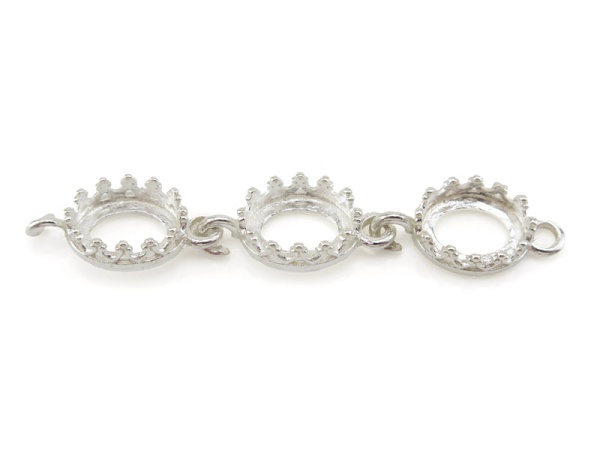 Sterling Silver Settings For Jewellery Making | The Curious Gem