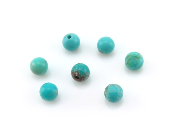Turquoise Beads | Genuine Turquoise Loose Beads | The Curious Gem