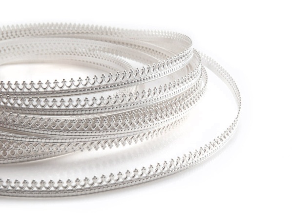 Silver Bezel Strip | Gallery Wire