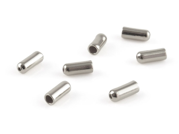 Sterling Silver Cord End Cover 1.5mm ID