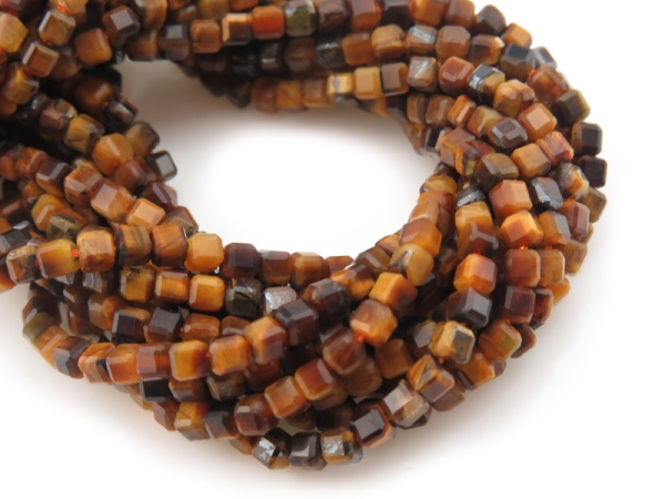 Tiger's Eye Smooth Disc Beads 4.5mm ~ 15" Strand