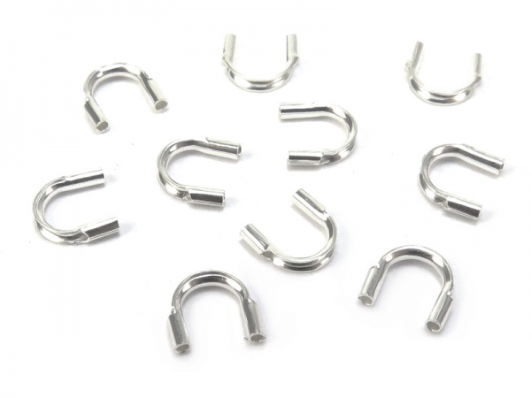 Sterling Silver Wire Protectors | The Curious Gem