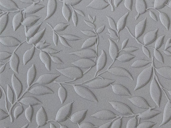 Texture Tile ~ Simple Leaves Embossed