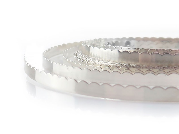Sterling Silver Bezel Strip 4.75mm x 0.3mm ~ by the Inch