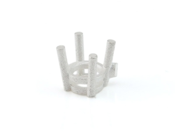 Sterling Silver Round Prong Setting 6mm