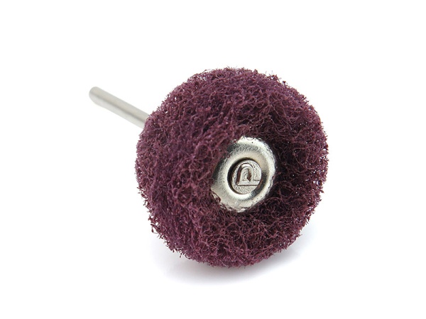 Abrasive Buffing Wheel ~ 22mm ~ Red