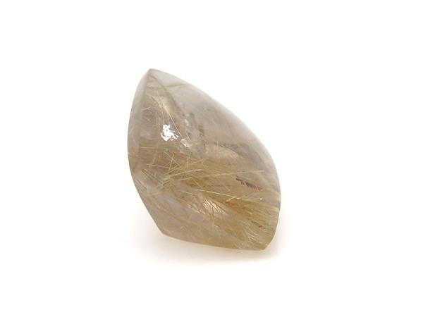 Golden Rutilated Quartz Faceted Elongated Cushion 19.25mm