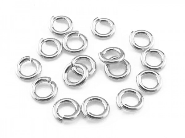Sterling Silver Jump Rings UK | 925 Silver Jump Rings | The Curious Gem
