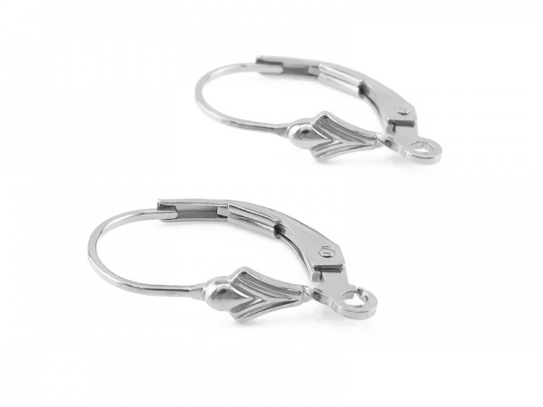 Sterling Silver Lever Back ~ PAIR