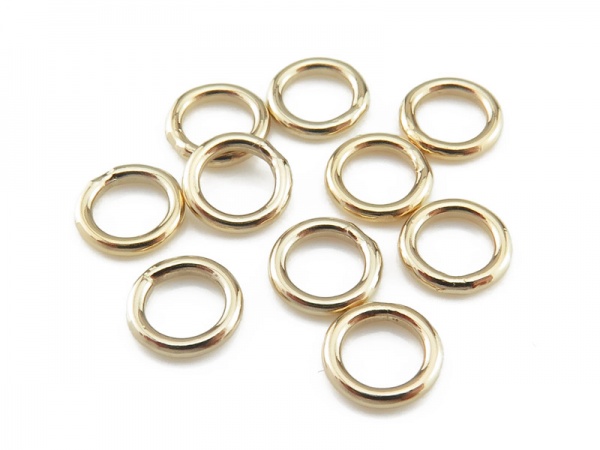 Gold Filled Jump Rings For Jewellery Making | The Curious Gem