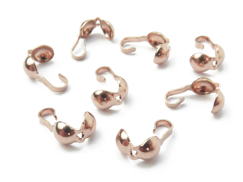 Rose Gold Filled Calotte 3.75mm