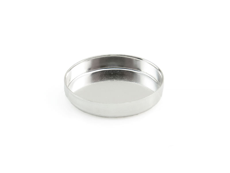 Sterling Silver Oval Bezel Cup Setting 12mm x 10mm