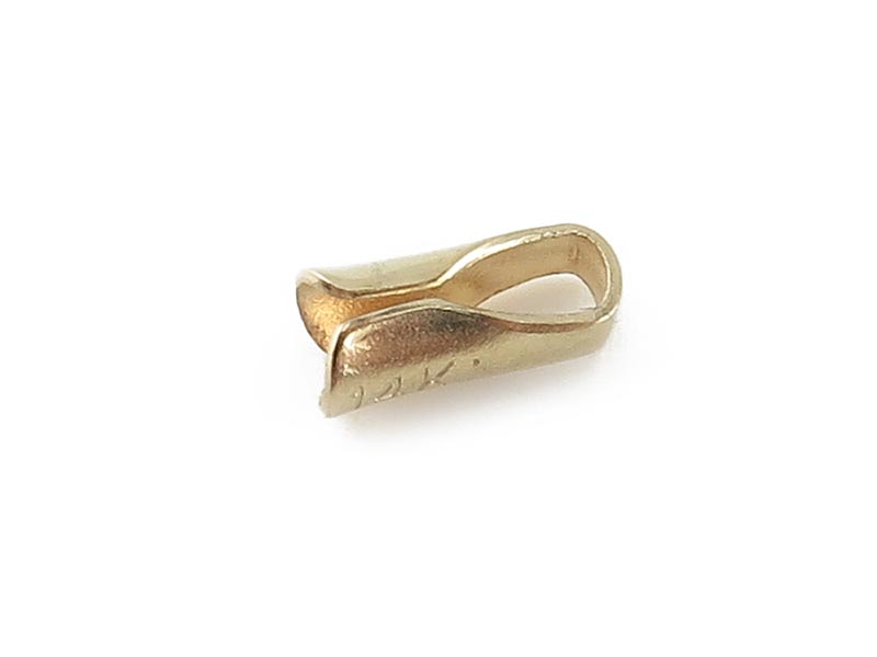 14K Gold Round End Cap 1.5mm