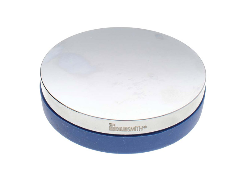 Round Steel Bench Block