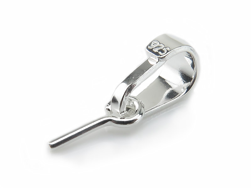 Sterling Silver Snap Bail with Peg