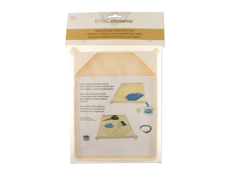 Large Funnel Tray with Mat