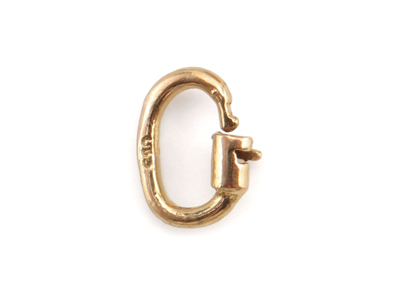 14K Gold Link Lock 6mm