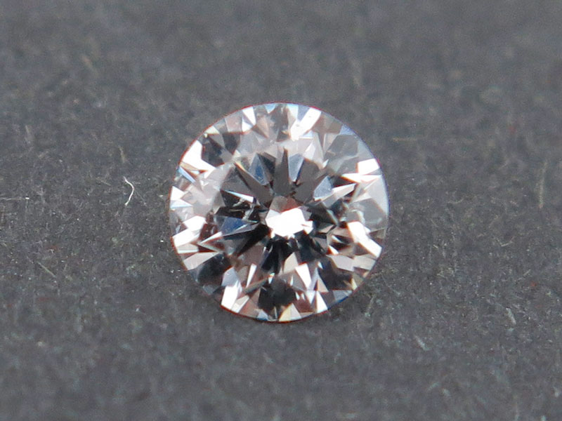 Laboratory-Grown White Diamond Faceted Round ~ Various Sizes