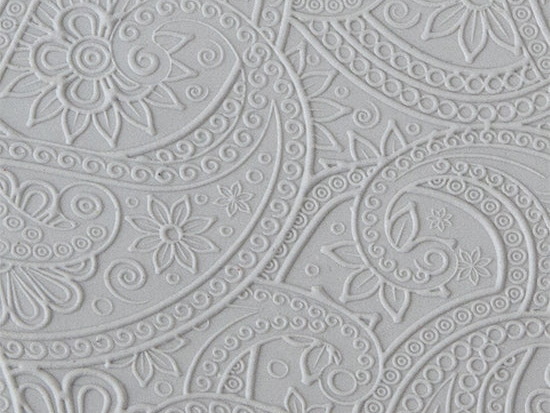 Texture Tile ~ Eastern Paisley Embossed