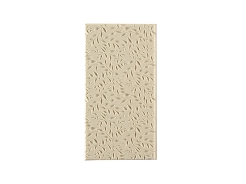 Texture Tile ~ Simple Leaves Embossed