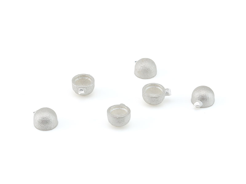 Sterling Silver Round Cup Setting 5mm