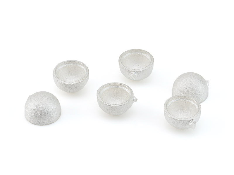 Sterling Silver Round Cup Setting 8mm