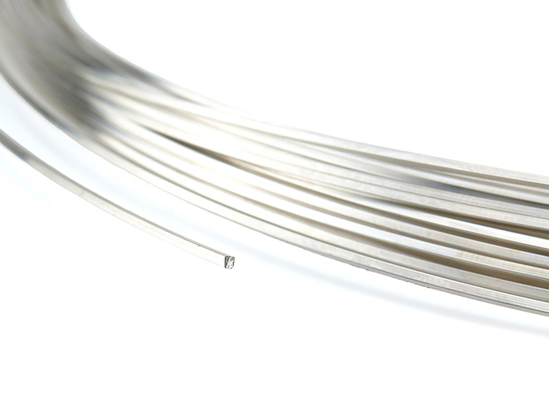 Sterling Silver Wire ~ Square ~ 1.5mm ~ by the Foot