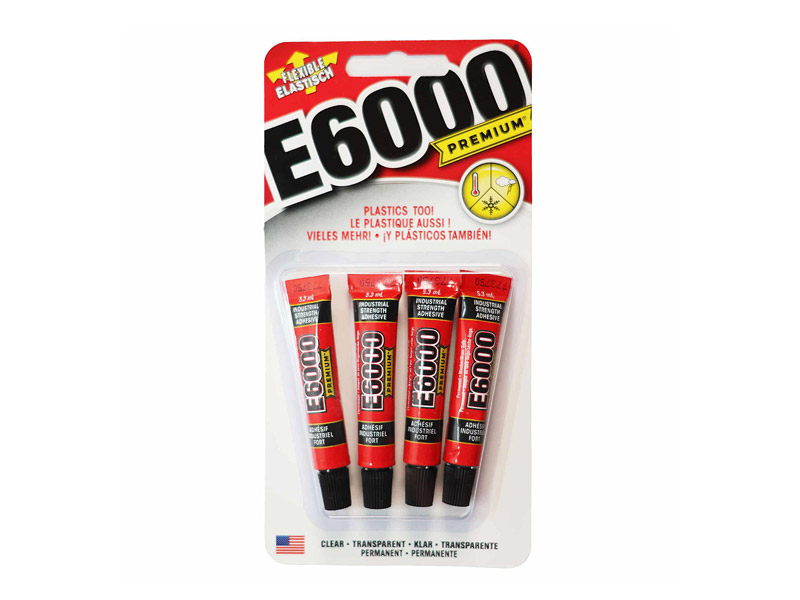 E6000 PREMIUM Glue 5.3ml ~ 4 Pack