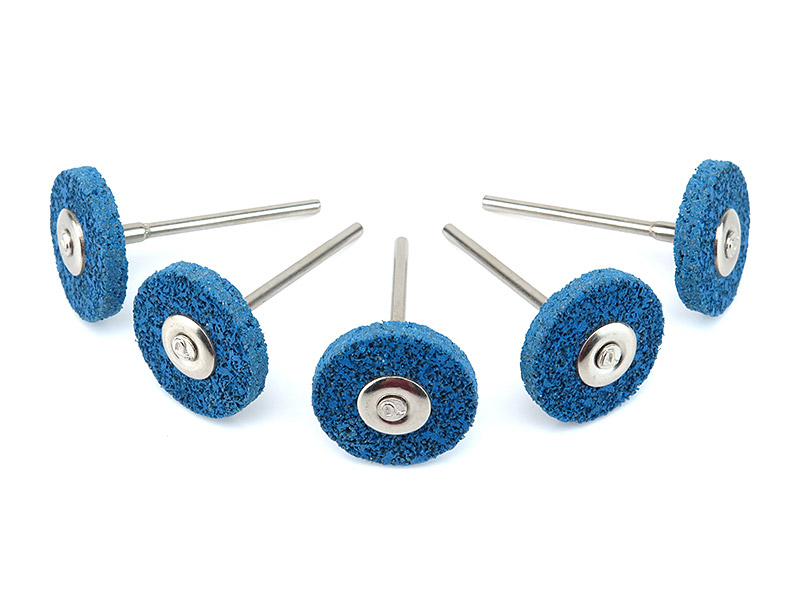Abrasive Deburring Wheel ~ 22mm ~ Blue