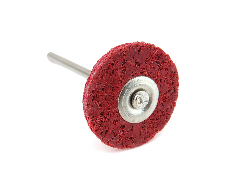 Abrasive Deburring Wheel ~ 22mm ~ Red