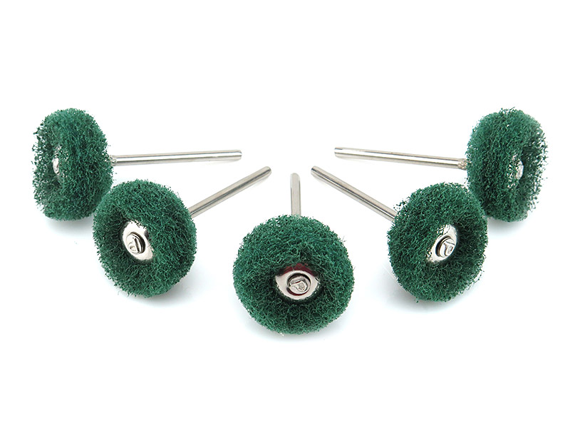 Abrasive Buffing Wheel ~ 22mm ~ Green
