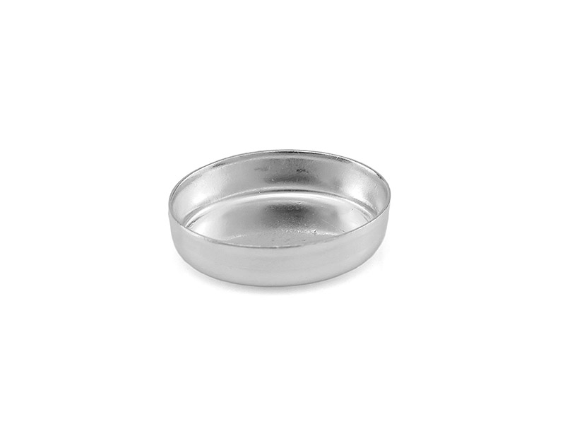 Fine Silver Oval Bezel Cup Setting 10mm x 8mm