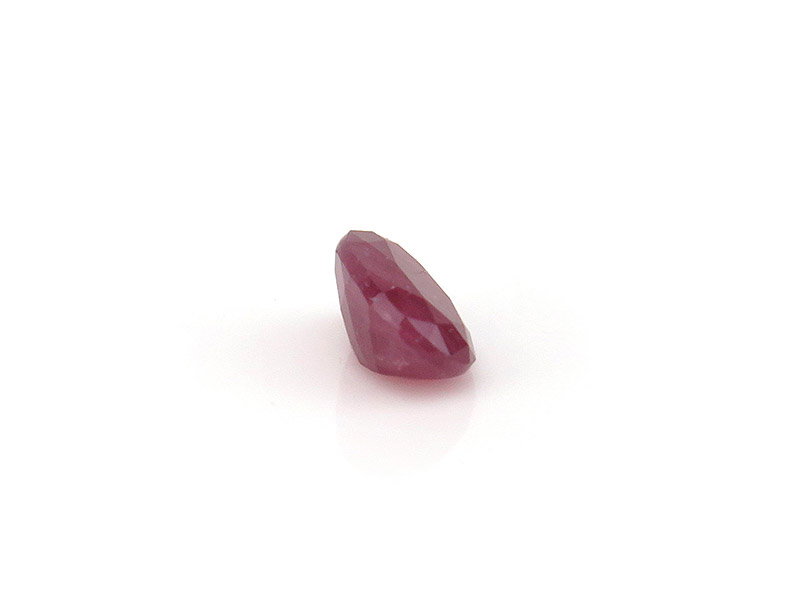 Ruby Faceted Oval 6mm x 4mm