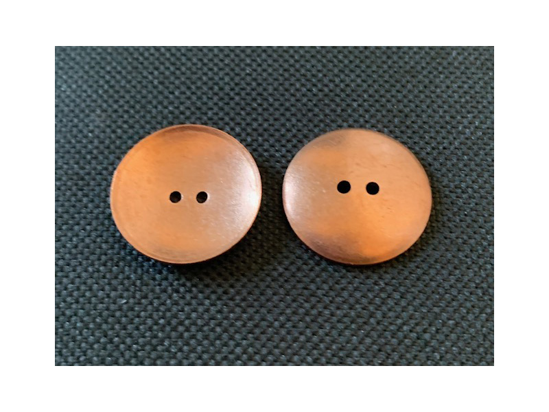 Copper Domed Button 22mm